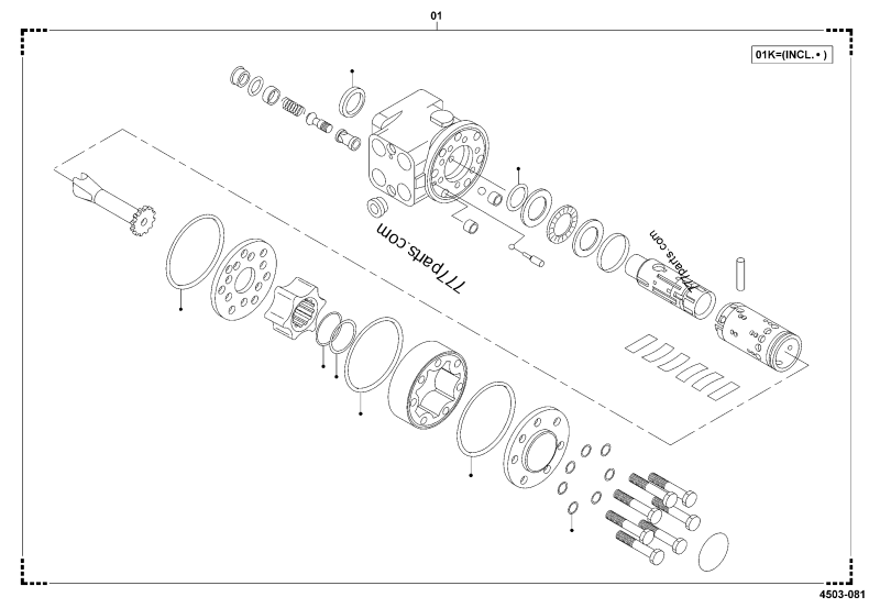 HYDROSTATIC STEERING VALVE (1404- )60,70,80 [INNER PARTS] - Forklift ...