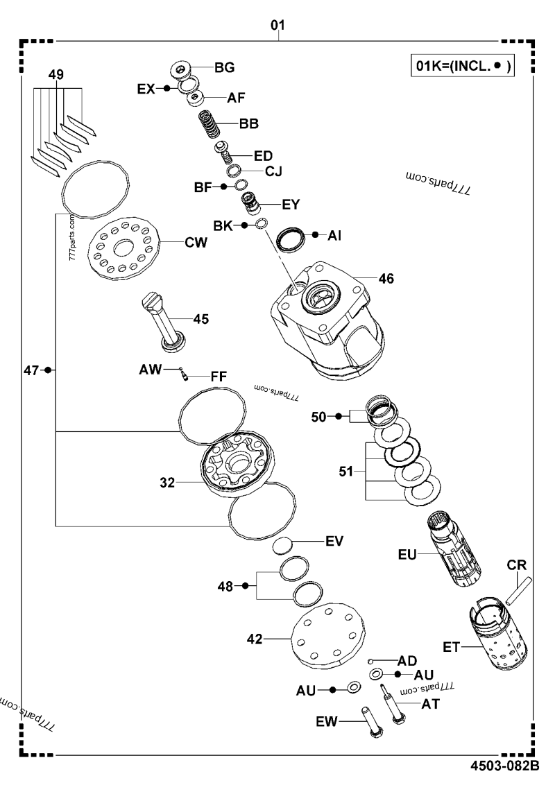 HYDROSTATIC STEERING VALVE (1102-1712) - Forklift Trucks (Electric ...