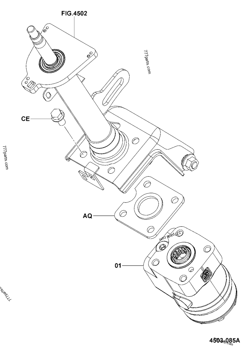 HYDROSTATIC STEERING VALVE (1404- )1KD..60,70,80 (EEC SPEC..PREMIUM HYD ...