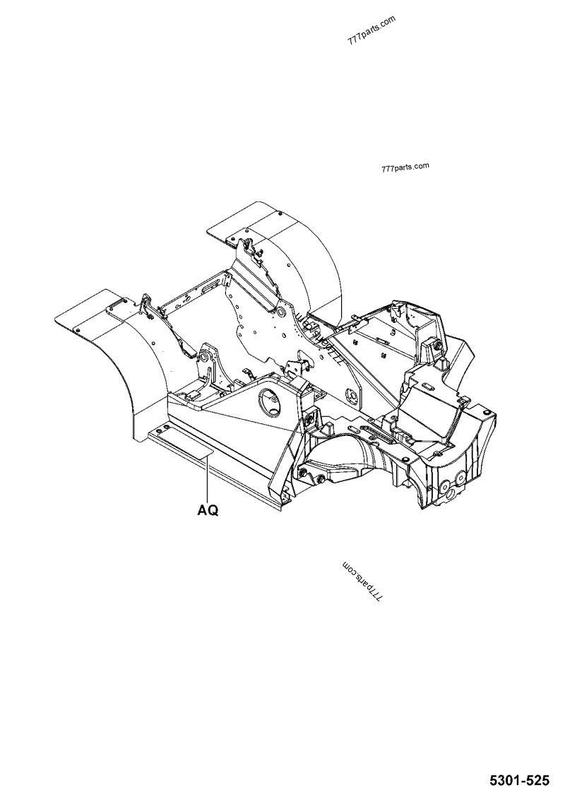 INSTRUMENT PANEL & FLOOR (1404- )60,70,80 [SAFETY WALK] - Forklift ...