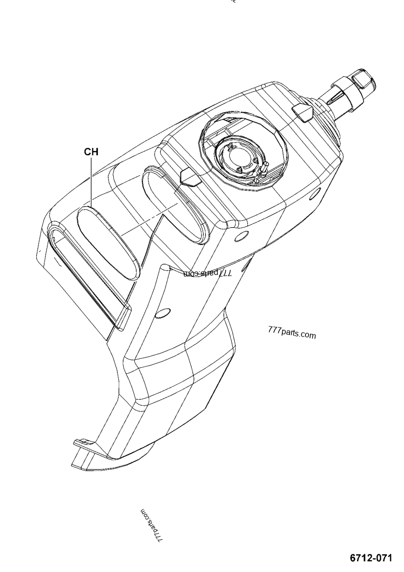 MINI LEVER (1102-1712)(MINI LEVER, JOY STICK) [PLUG] - Forklift Trucks ...