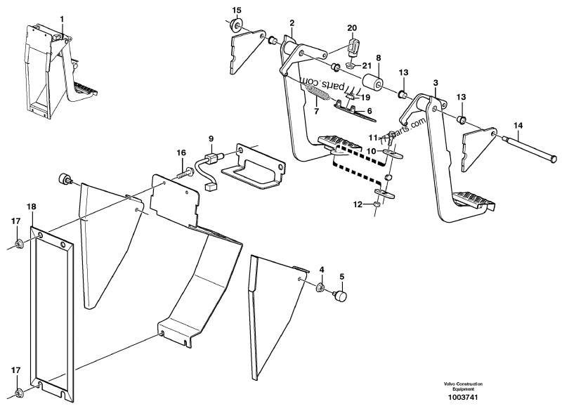 Brake system - Compact Wheel Loaders, Backhoe Loaders, Skid Steer ...