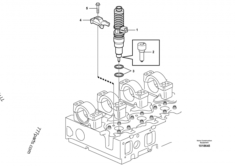 Injector - Excavators Volvo EC360B | 777parts.com