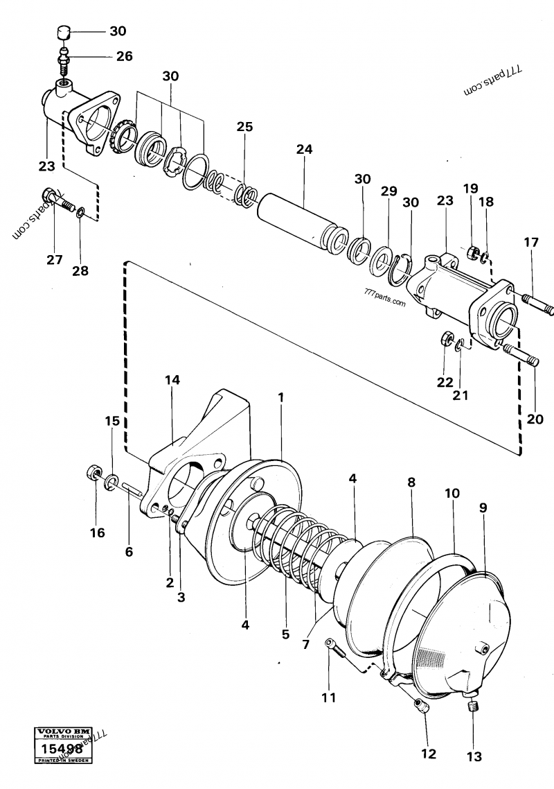 Brake unit tillv nr -4525 - Old products Volvo BM Volvo 4400 | 777parts.com