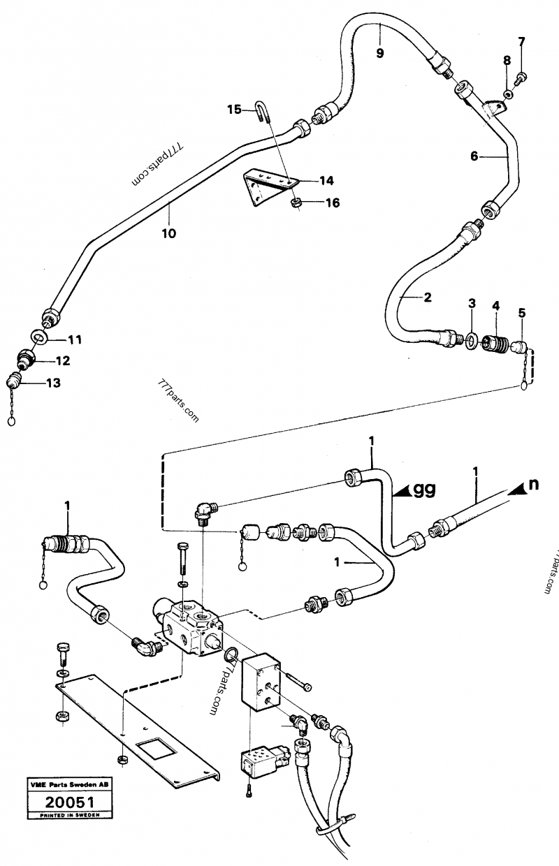 4:th function. - Old products Volvo BM Volvo L50 | 777parts.com