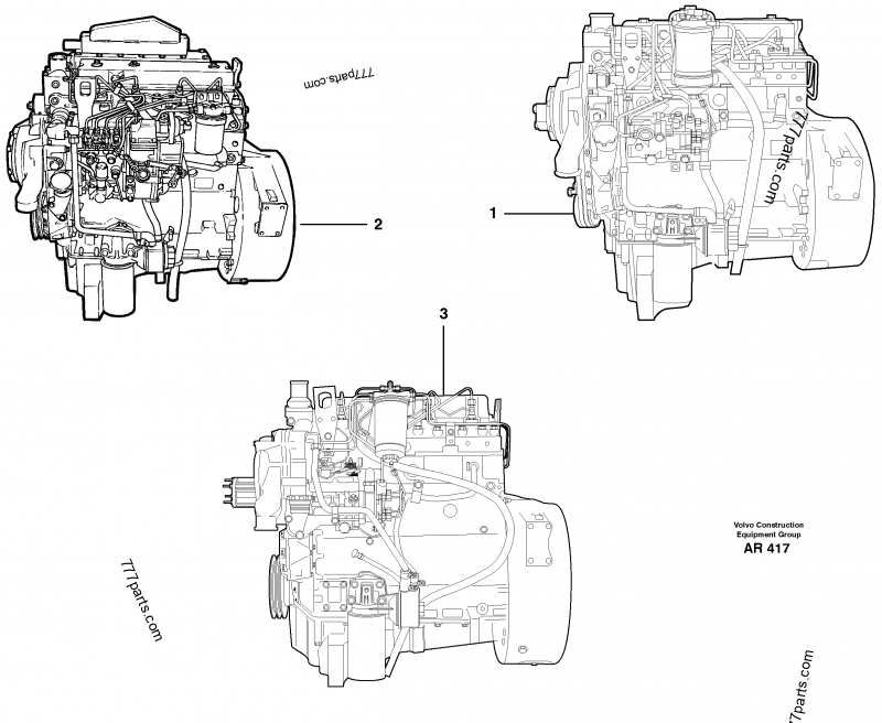 Engine - Wheel Loaders Volvo L50C | 777parts.com