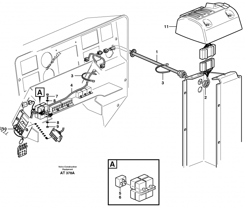 Forward / reverse switch at hydraulic controls - Wheel Loaders Volvo ...