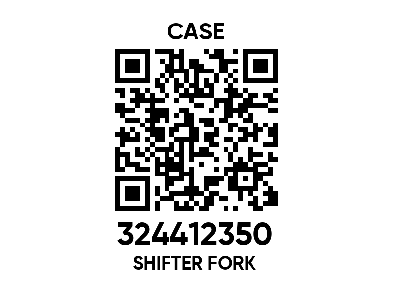 324412350 SHIFTER FORK - Case spare part | 777parts.com