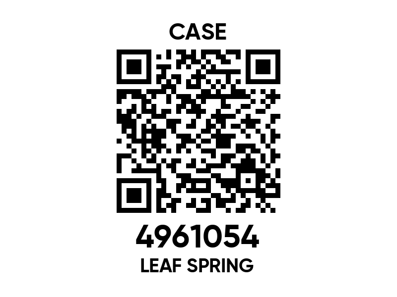 4961054 LEAF SPRING - Case spare part | 777parts.com