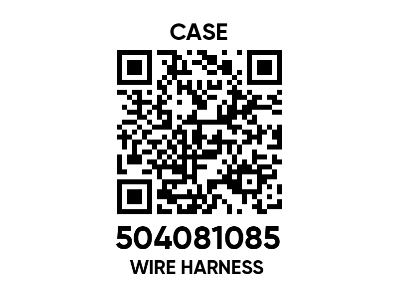 504081085 WIRE HARNESS - Case spare part | 777parts.com