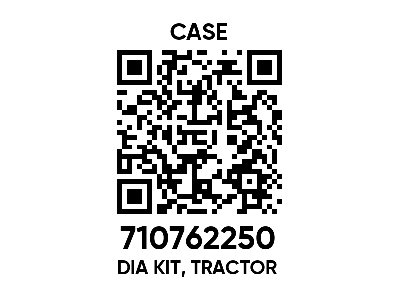 710762250 DIA KIT, TRACTOR - Case spare part | 777parts.com