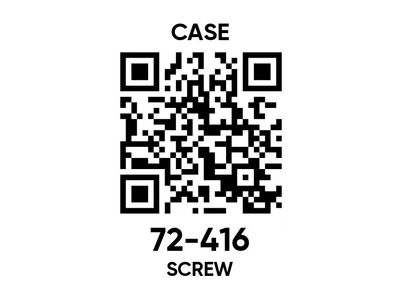 72-416 SCREW - 72416 - Case spare part | 777parts.com