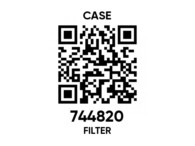 744820 FILTER - Case spare part | 777parts.com