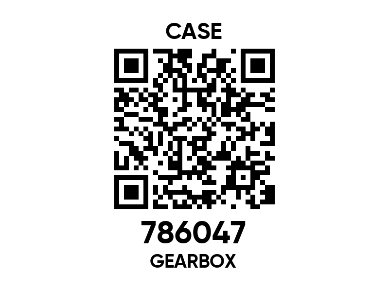 786047 GEARBOX - Case spare part | 777parts.com