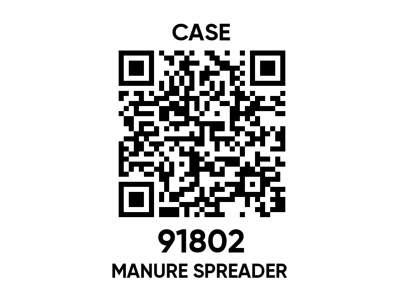 91802 MANURE SPREADER - Case spare part | 777parts.com