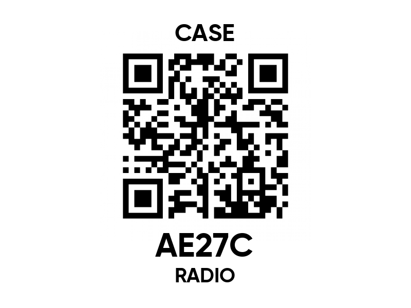 AE27C RADIO - Case spare part | 777parts.com