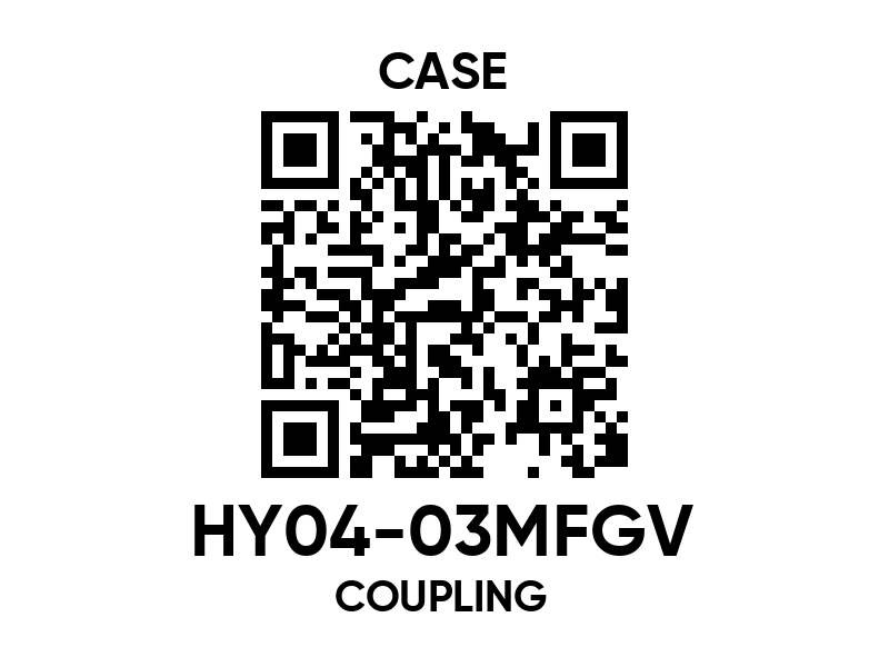 HY04-03MFGV COUPLING - hy0403mfgv - Case spare part | 777parts.com