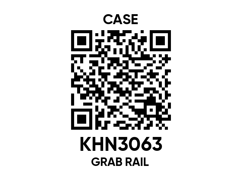 KHN3063 GRAB RAIL - Case spare part | 777parts.com