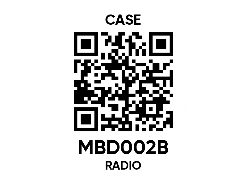 MBD002B RADIO - Case spare part | 777parts.com