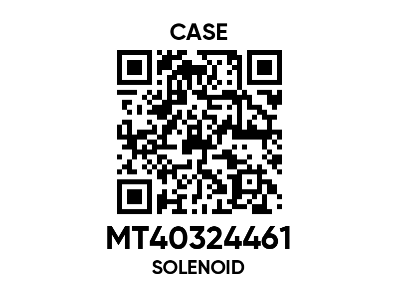 MT40324461 SOLENOID - Case spare part | 777parts.com