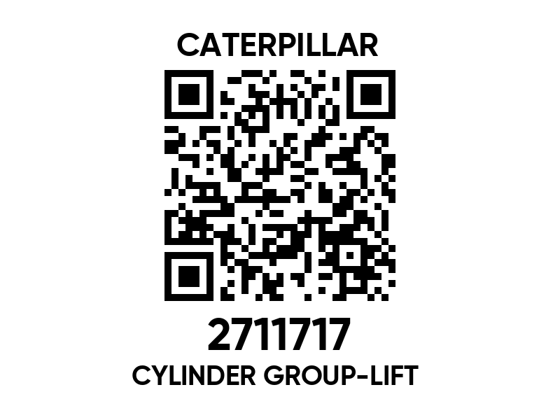 2711717 CYLINDER GROUP-LIFT - Caterpillar spare part | 777parts.com