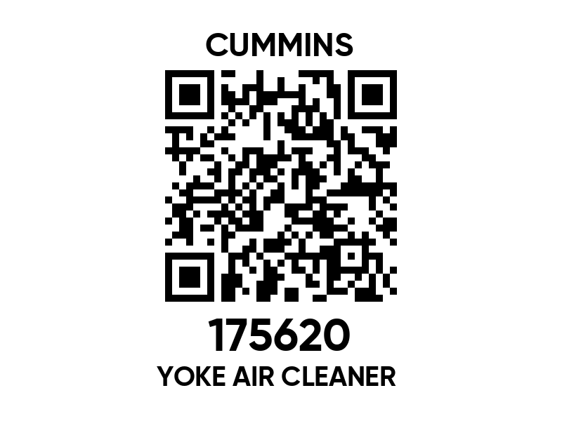 175620 Yoke air cleaner - Cummins spare part | 777parts.com