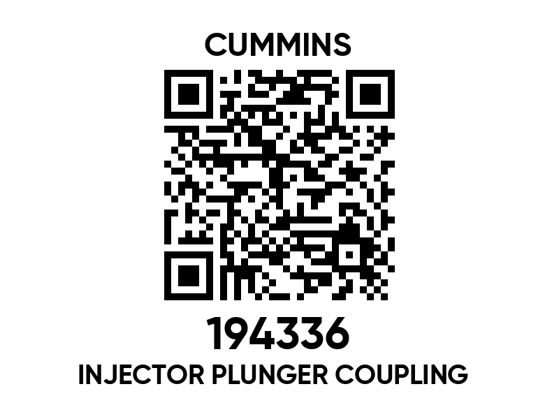 194336 Injector plunger coupling - Cummins spare part | 777parts.com
