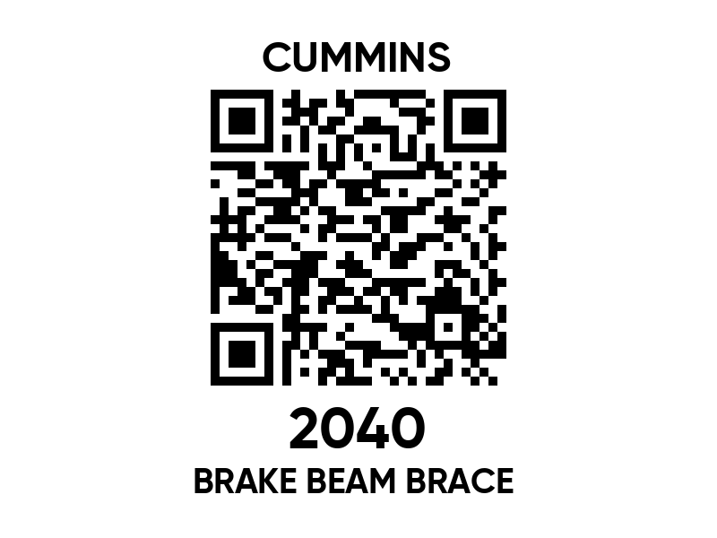 2040 Brake beam brace - Cummins spare part | 777parts.com