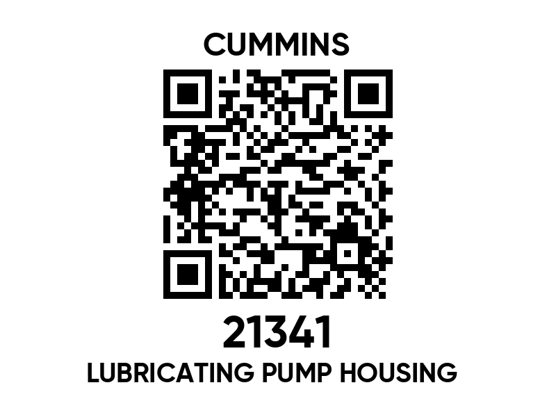 21341 Lubricating pump housing - Cummins spare part | 777parts.com