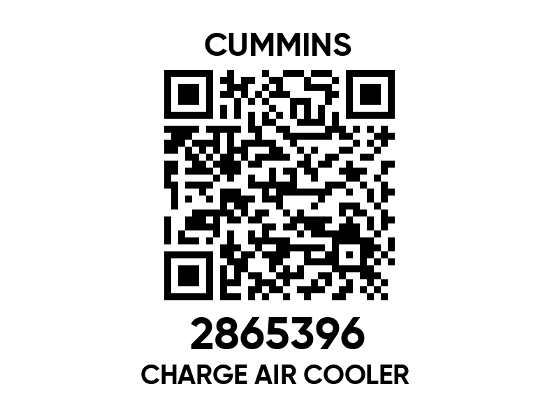 2865396 Charge air cooler - Cummins spare part | 777parts.com