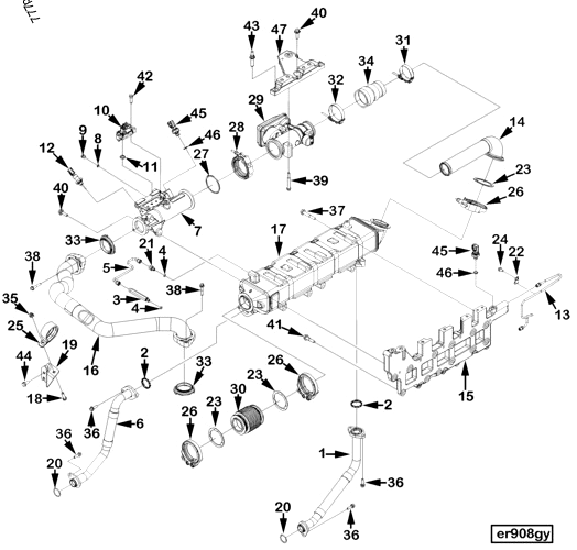 2011 Peterbilt Egr Cooler Diagram How An Aftertreatment System Works