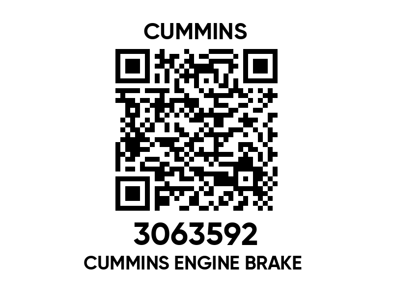 3063592 Cummins engine brake - Cummins spare part | 777parts.com