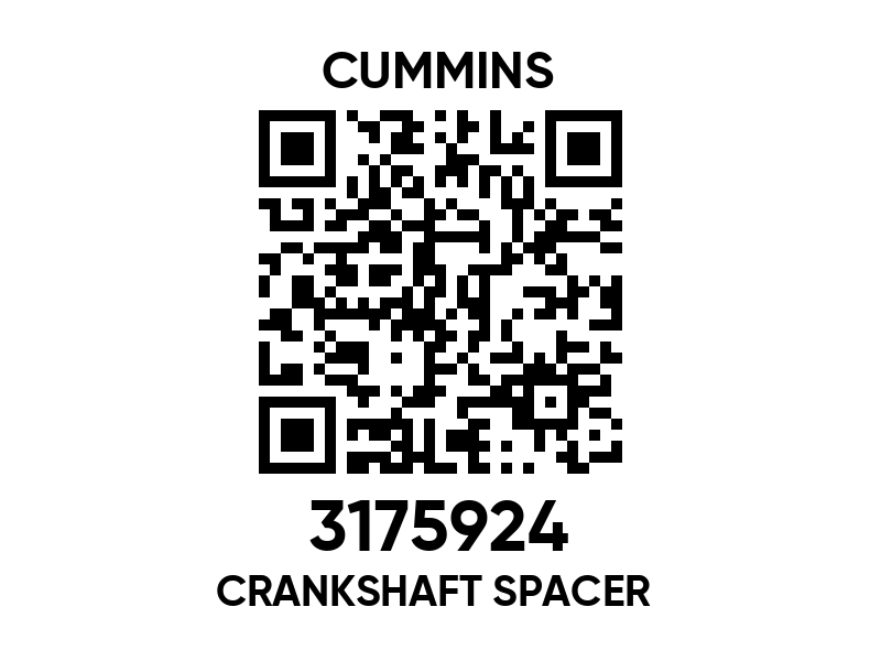 3175924 Crankshaft spacer - Cummins spare part | 777parts.com
