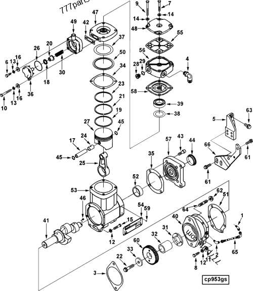Gas Air Compressor Unloader Valve Diagram Campbell Hausfeld Air