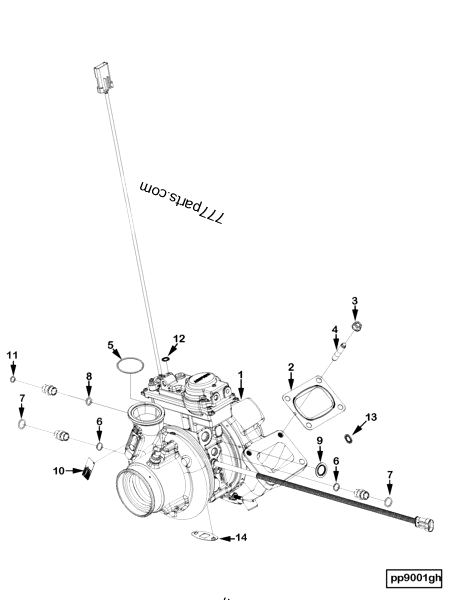 4034116 Variable geometry turbocharger actuator service kit - Cummins ...