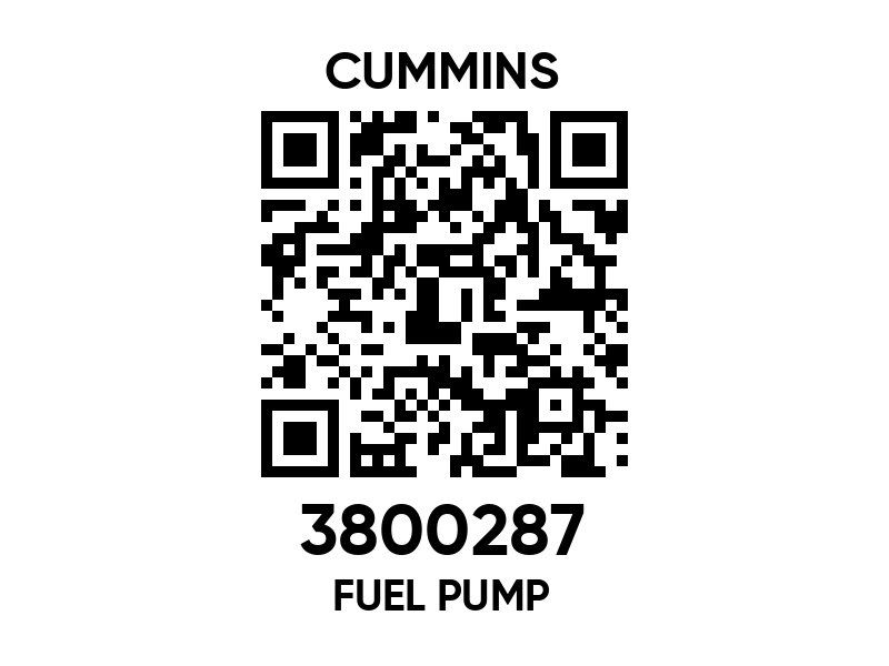 3800287 Fuel pump - Cummins spare part | 777parts.com