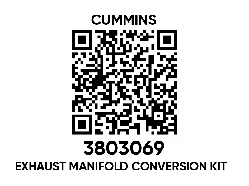 3803069 Exhaust manifold conversion kit - Cummins spare part | 777parts.com