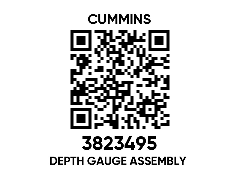3823495 Depth gauge assembly - Cummins spare part | 777parts.com