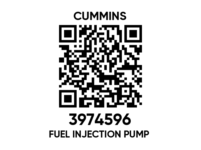3974596 Fuel injection pump - Cummins spare part | 777parts.com