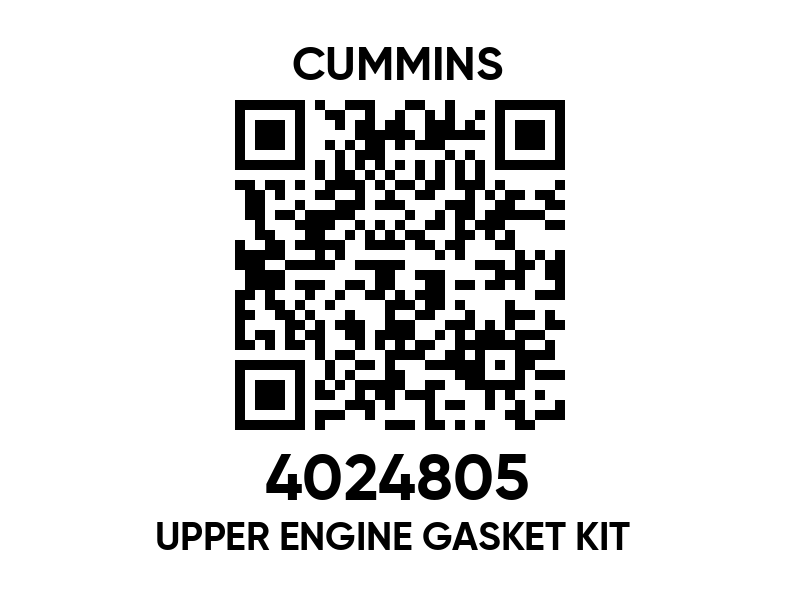 4024805 Upper engine gasket kit - Cummins spare part | 777parts.com