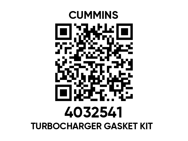 4032541 Turbocharger gasket kit - Cummins spare part | 777parts.com