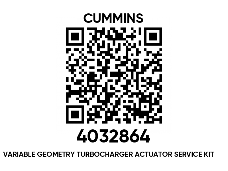 4032864 Variable geometry turbocharger actuator service kit - Cummins ...