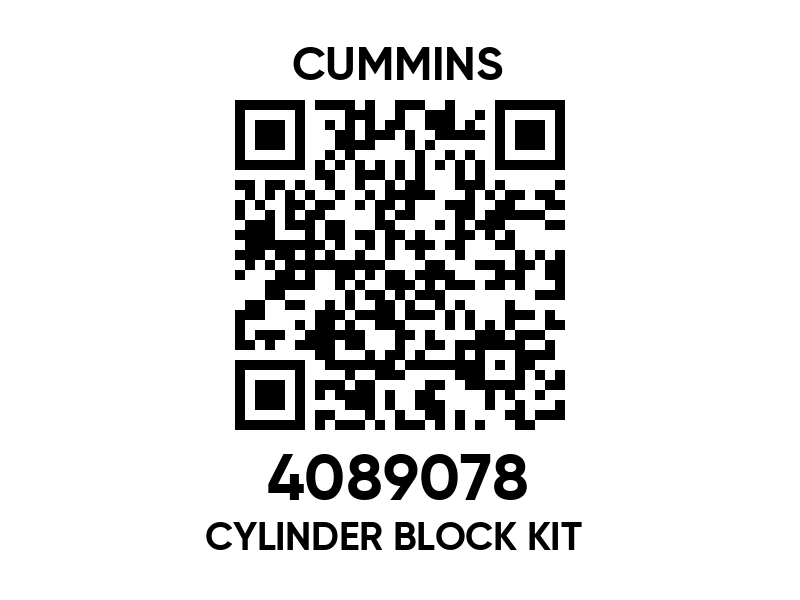 4089078 Cylinder block kit - Cummins spare part | 777parts.com
