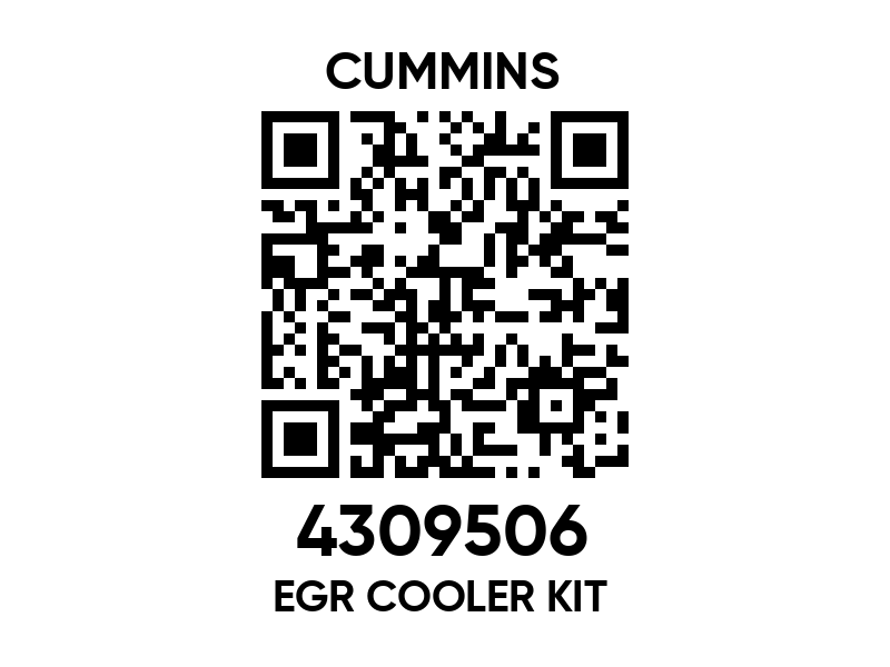 4309506 Egr cooler kit - Cummins spare part | 777parts.com