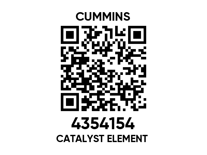 4354154 Catalyst element - Cummins spare part | 777parts.com