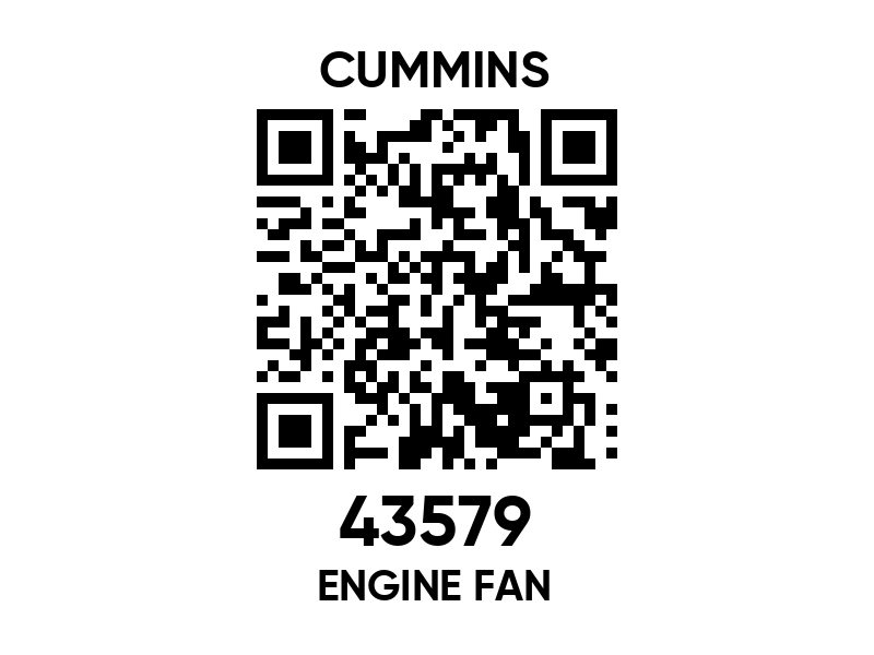 43579 Engine fan - Cummins spare part | 777parts.com