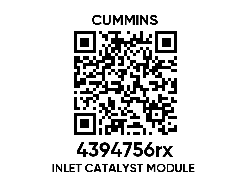 4394756rx Inlet catalyst module - Cummins spare part | 777parts.com
