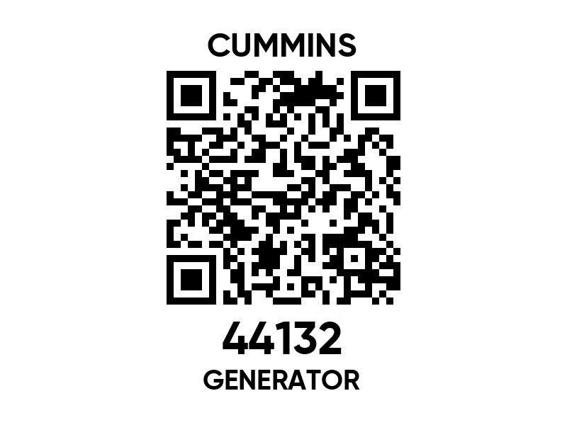 44132 Generator - Cummins spare part | 777parts.com