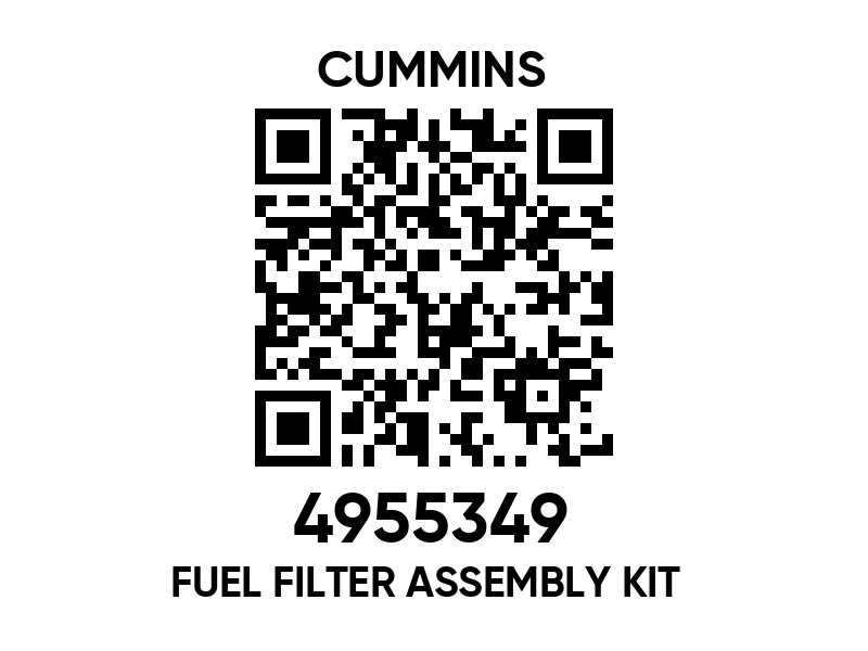 4955349 Fuel filter assembly kit - Cummins spare part | 777parts.com