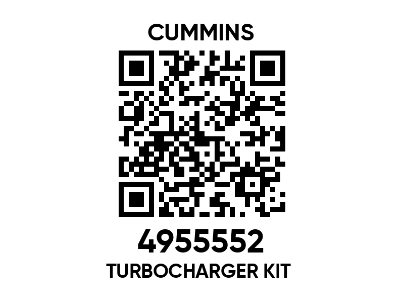 4955552 Turbocharger kit - Cummins spare part | 777parts.com